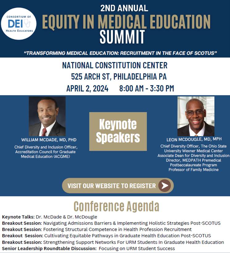 2nd Annual Equity In Medical Education Summit – Dornsife DASH